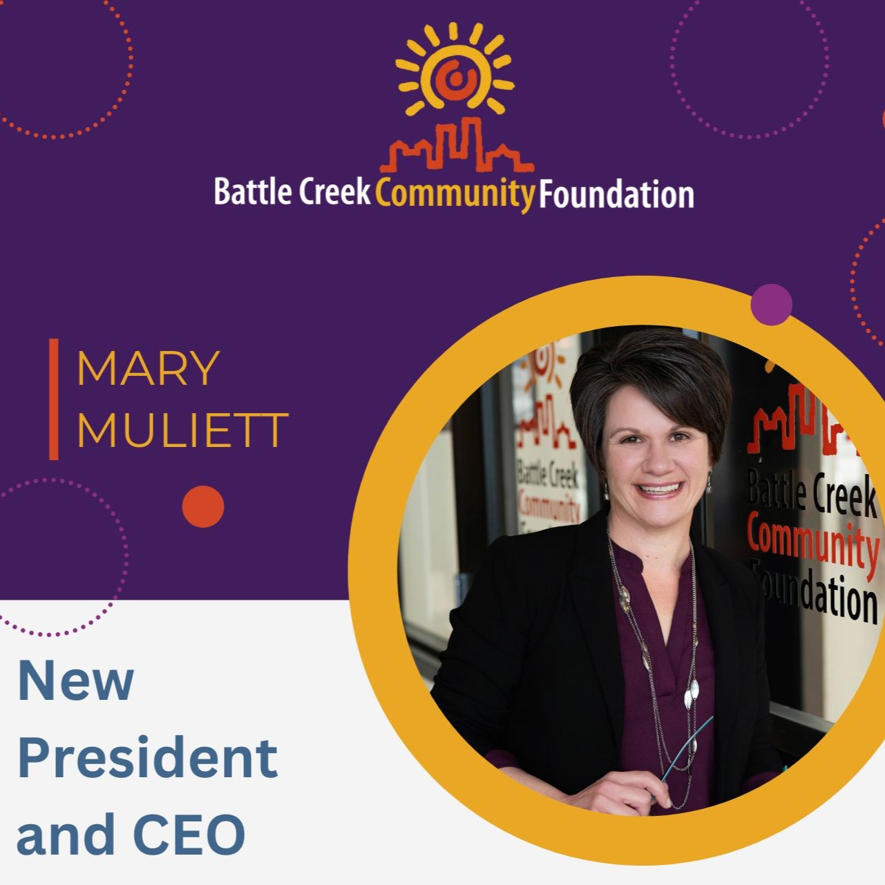 (Community Matters 86) New CEO Mary Muliett Getting Settled at Battle ...
